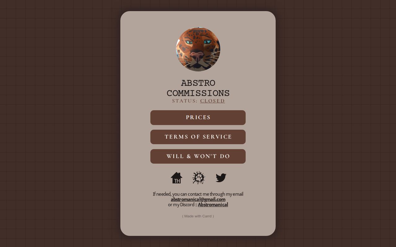 abstro-commissions